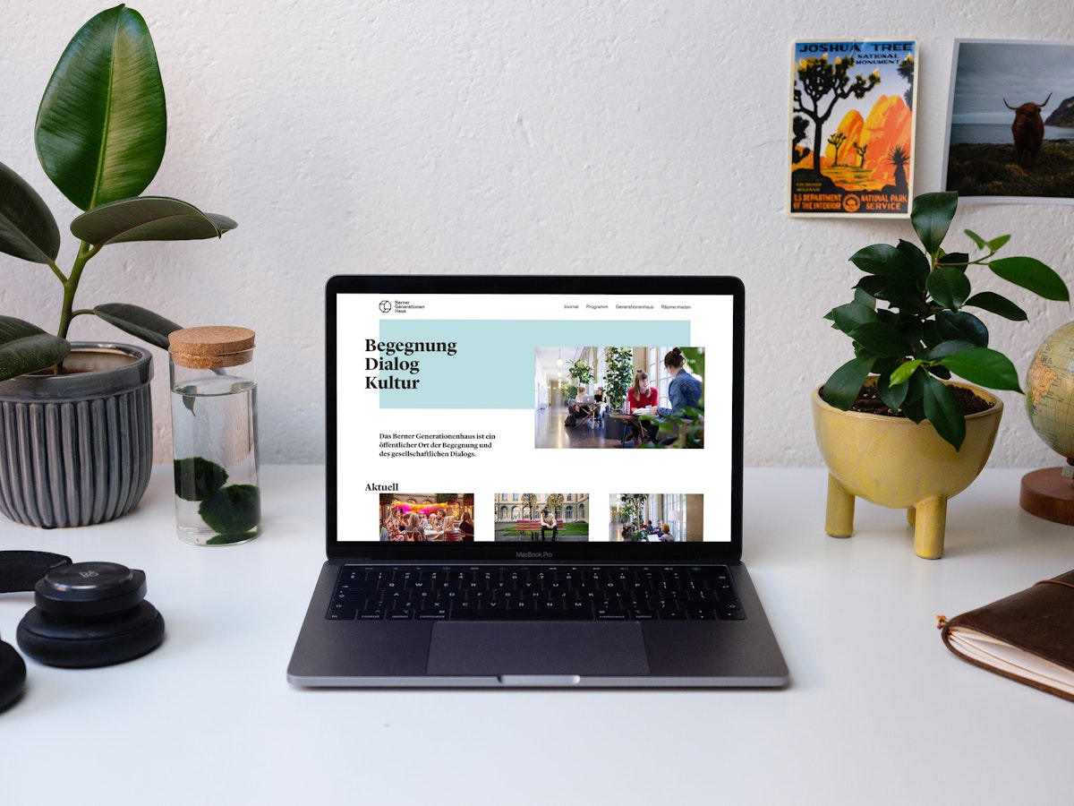 Website for the Berner Generationenhaus | Gridonic
