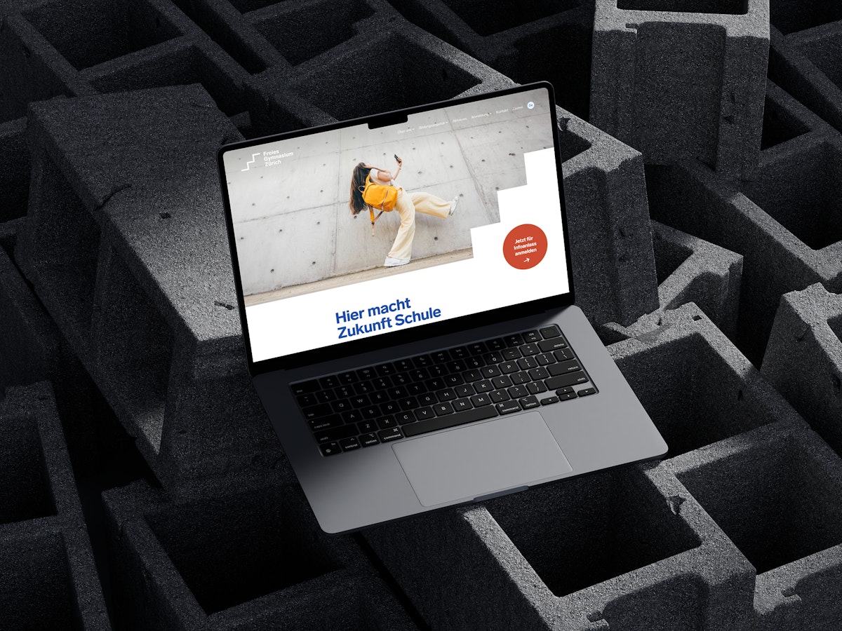 Freies Gymnasium Zürich – Moderne und performante Website