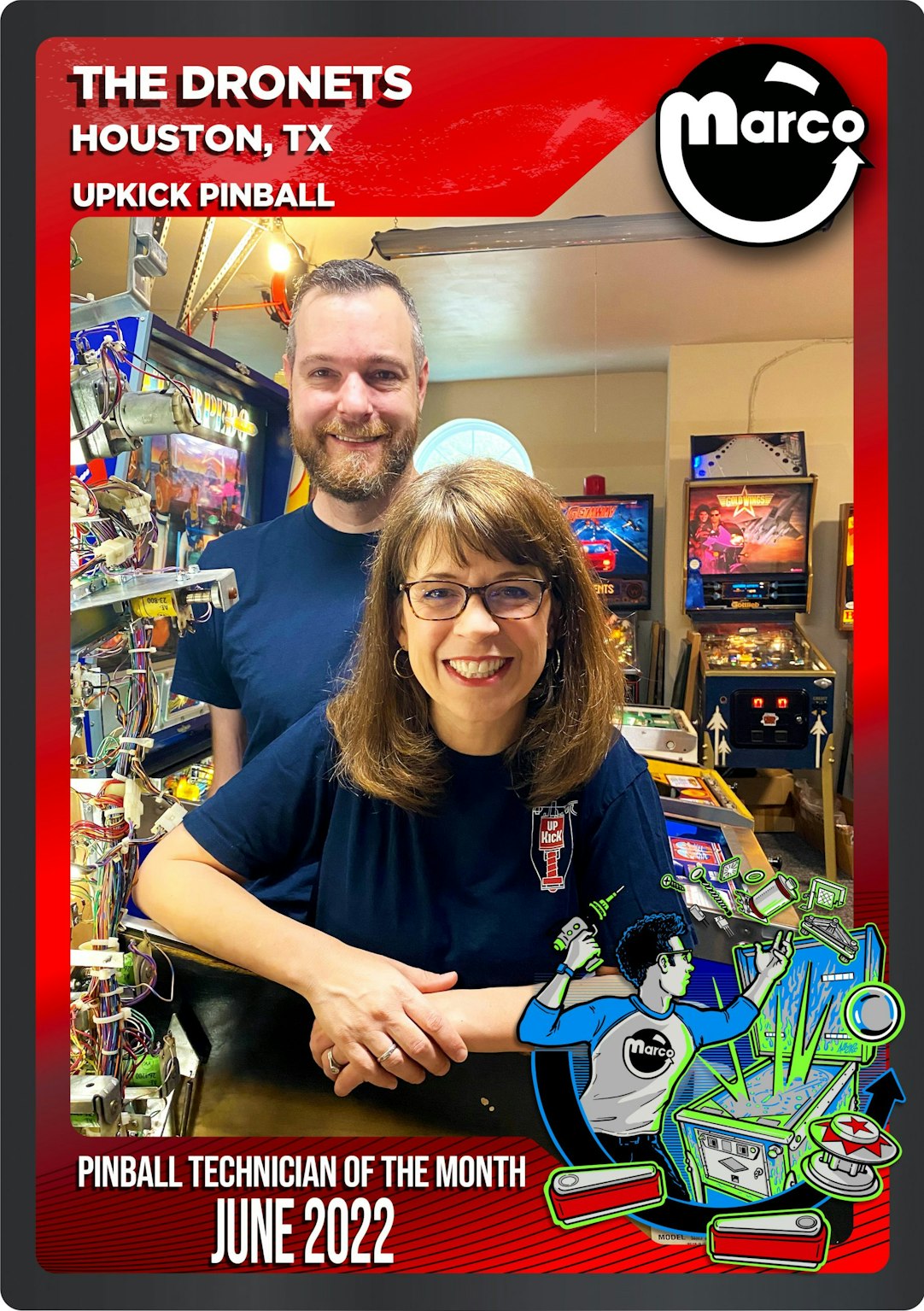 JUNE TECH OF THE MONTH: UPKICK PINBALL