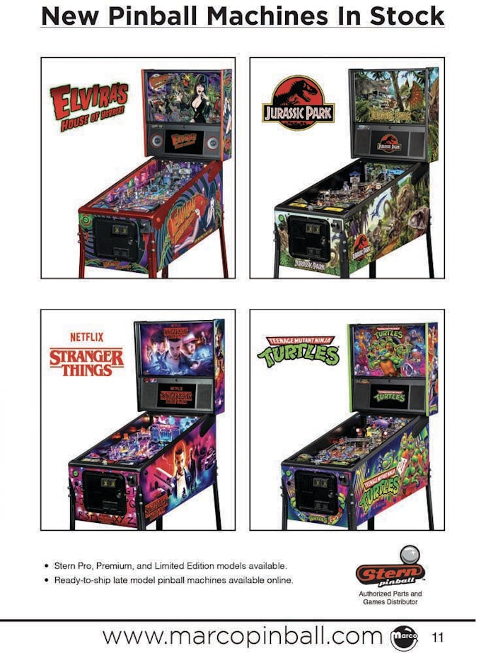 Marco Specialties | Pinball Parts Info Center - Articles, News, and ...