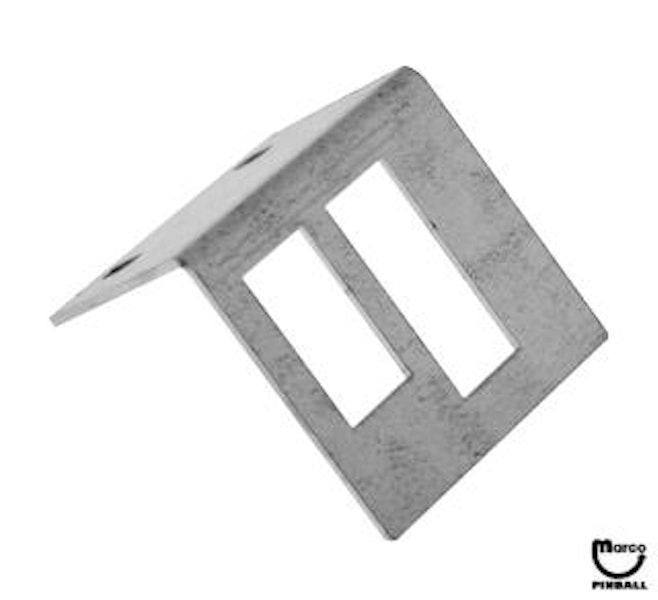 01-12676 - Bracket - interlock dual switch - Marco Specialties Pinball ...
