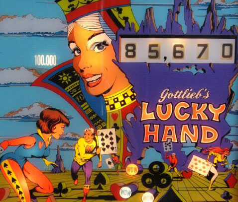2546 - LUCKY HAND - Marco Pinball Parts
