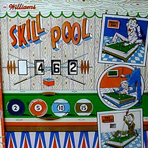 396 - SKILL POOL (Williams) - Marco Pinball Parts