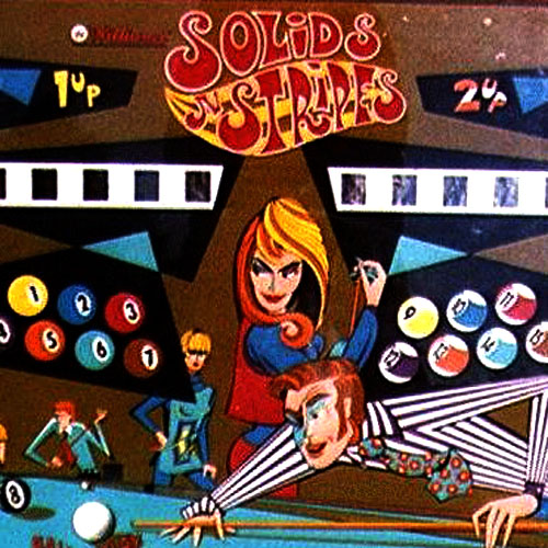 401 - SOLIDS N STRIPES - Marco Pinball Parts