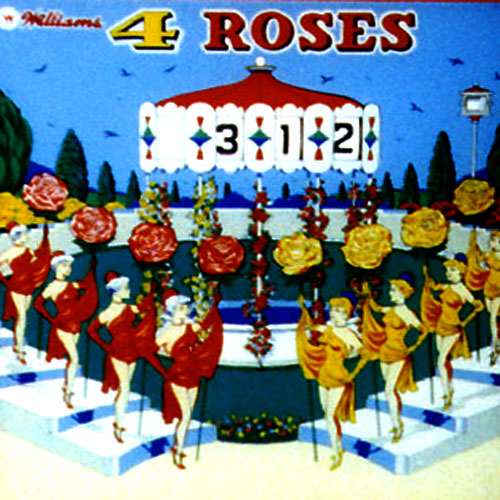 455 - 4 ROSES (Williams) - Marco Pinball Parts