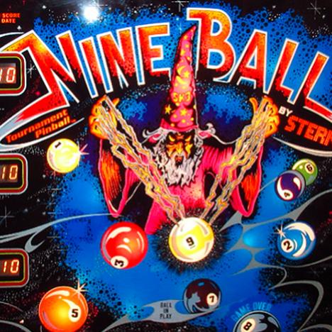 548 - NINE BALL - Marco Pinball Parts