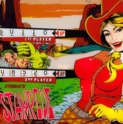 557 - STAMPEDE - Marco Pinball Parts