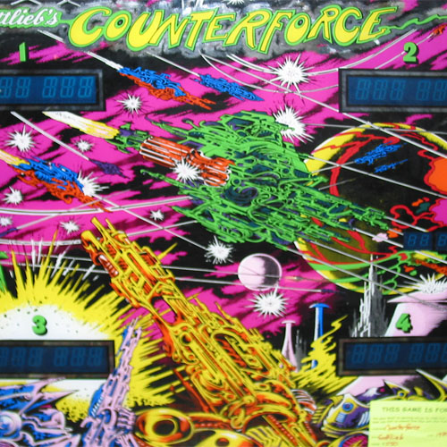636 - COUNTERFORCE - Marco Pinball Parts