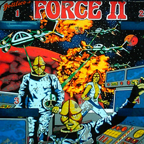 752 - FORCE II - Marco Pinball Parts