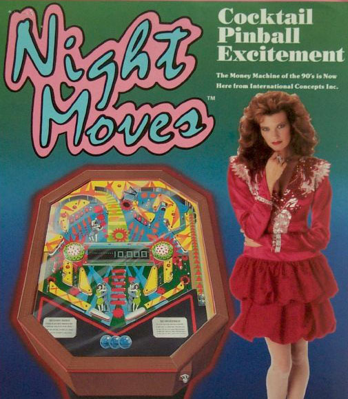 797 - NIGHT MOVES (Intl. Concepts) - Marco Pinball Parts
