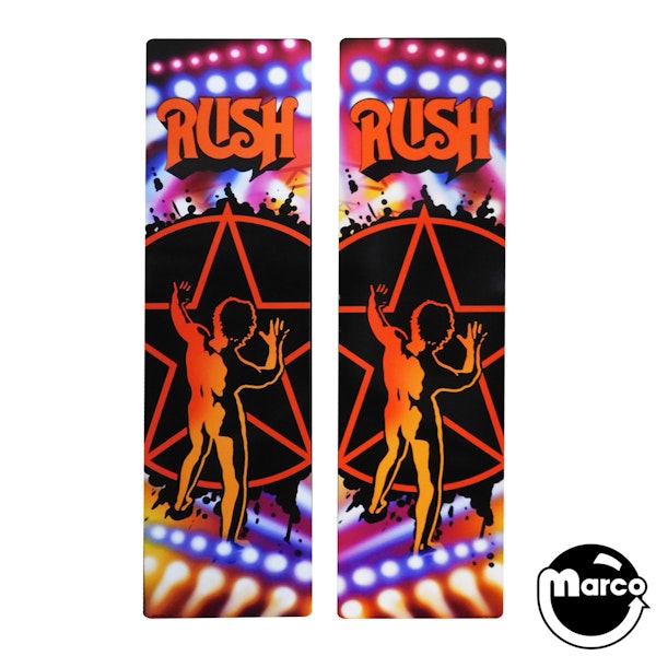 820-76T1-XX - RUSH PRO (Stern) Backbox Decal SET - Marco Specialties ...