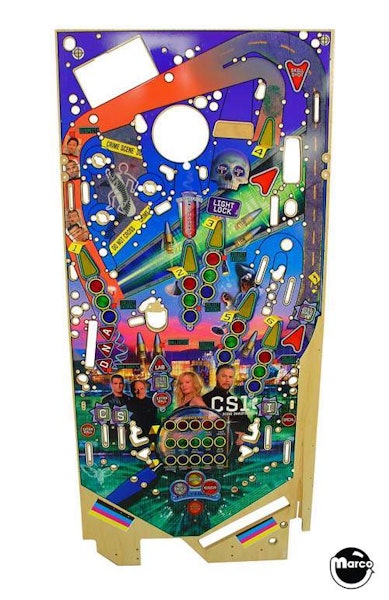 830-5100-A2 - CSI (Stern) Playfield - Marco Specialties Pinball Parts