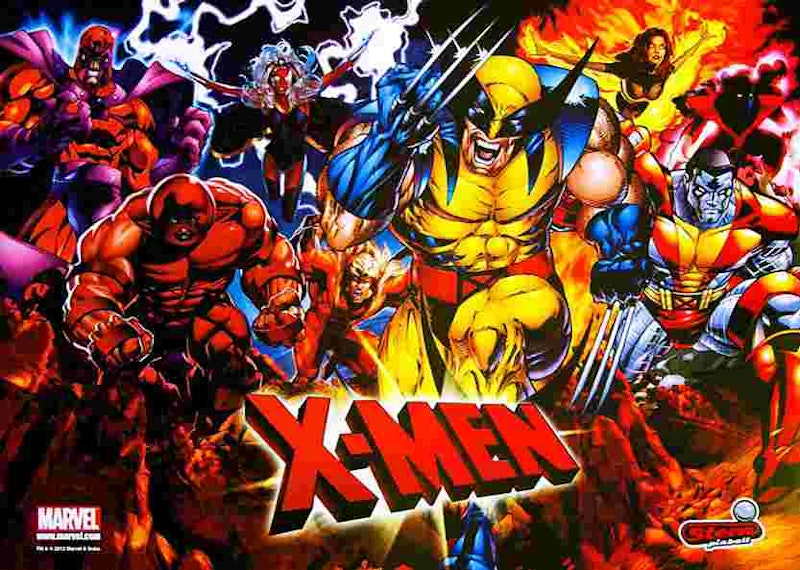 830-52D1-00 - X-MEN PRO (Stern) Translite - Marco Specialties Pinball Parts