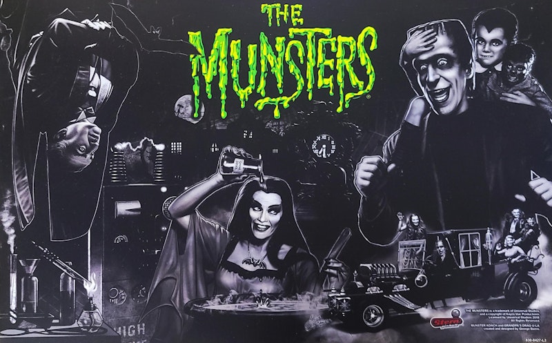 830-8427-L3 - MUNSTERS PREMIUM (Stern) Translite - Marco Specialties ...