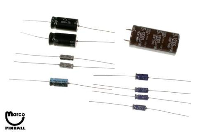 CAPKITWPC - Capacitor Kit - Williams WPC Sound A-12738-X - Marco ...