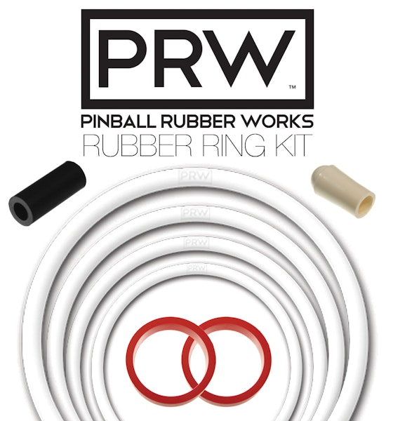 RK3342-1 - KING KONG (Stern) Rubber Kit WHITE - Marco Specialties ...