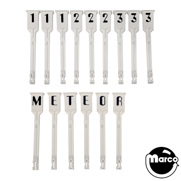 DT1477 - METEOR (Stern) Drop target kit - Marco Specialties Pinball Parts