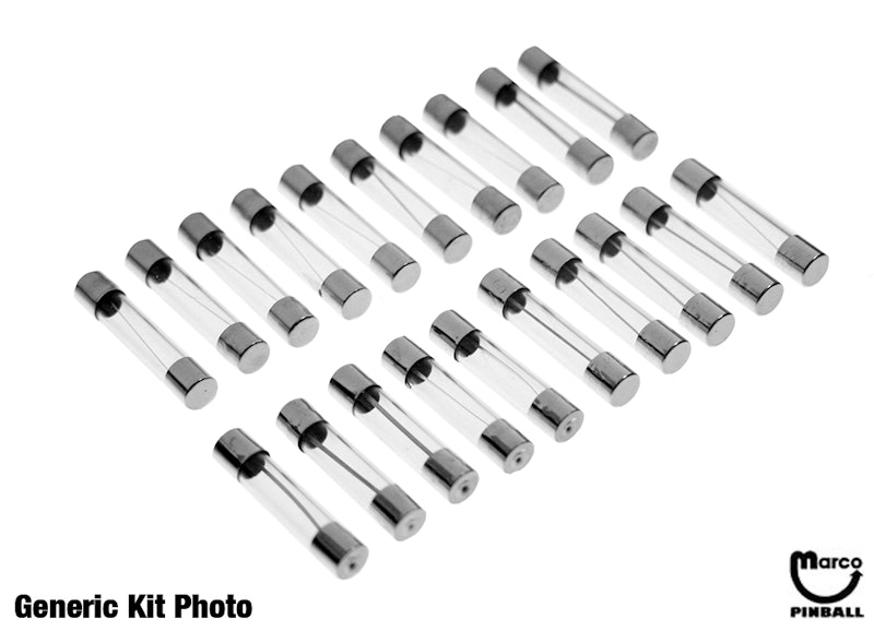 FK1779 - TERMINATOR 2 (Williams) Fuse Kit - Marco Specialties Pinball Parts