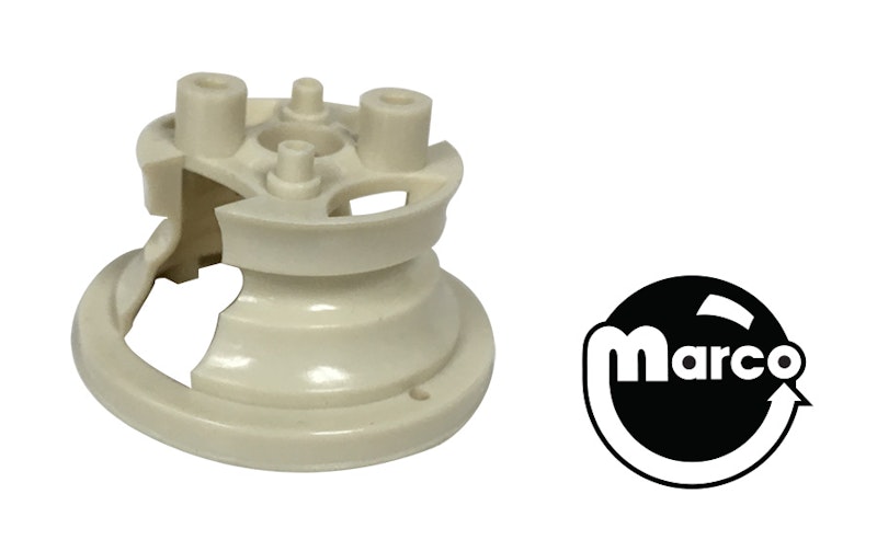 GTB-25W - Pop bumper body - EM notched - Marco Specialties Pinball Parts