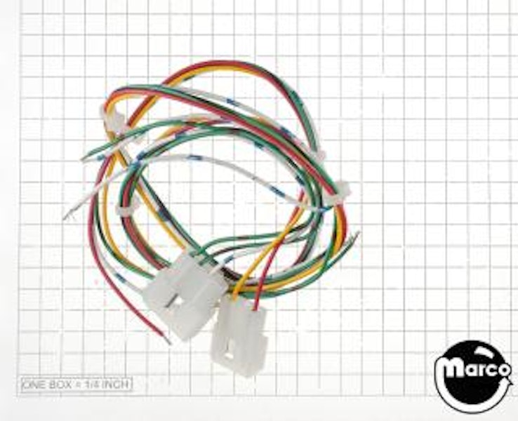 H-14252-8.1 - FUNHOUSE (Williams) main ramp harness - Marco Specialties ...