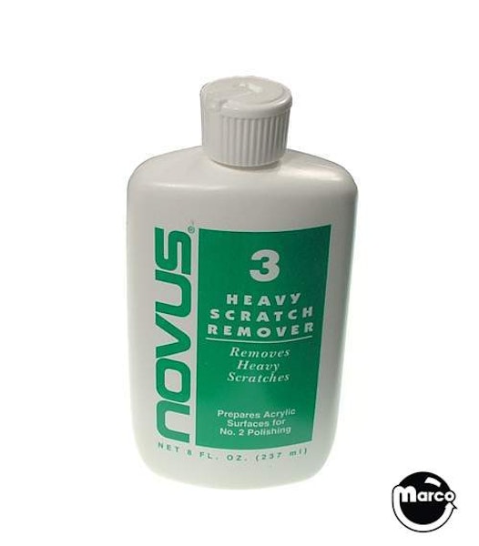 NOVUS3-8 - Novus #3 Heavy Scratch Remover, 8 oz. - Marco Specialties ...