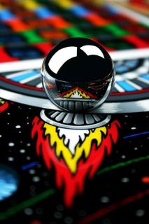 Mechanical Pinball 50 Replacement Pinballs - 1-1/16\" Chrome Steel ...