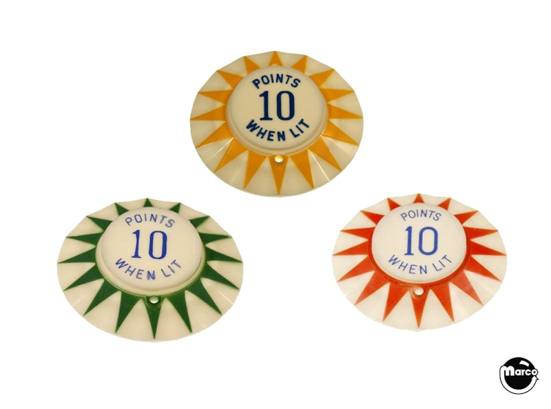 PCS1888 - BIG CHIEF (Williams) Pop bumper cap set - Marco Specialties ...