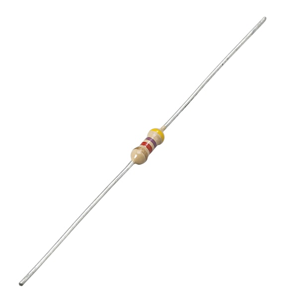 R025W75 - Resistor - 75 ohms 1/4 watt - Marco Specialties Pinball Parts