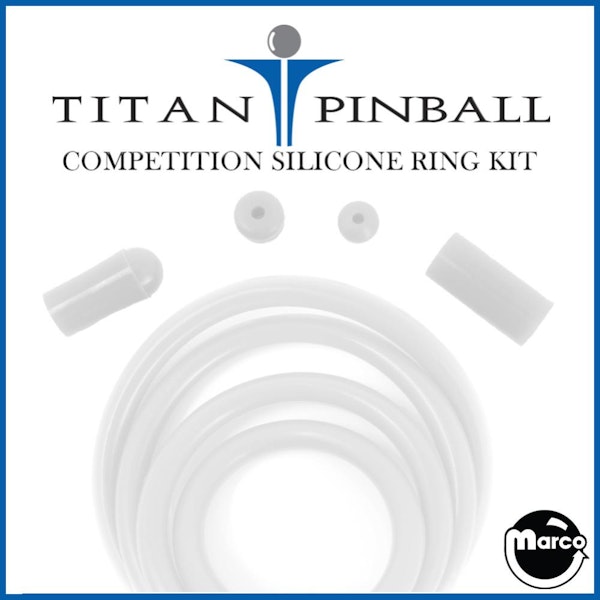 TK3303-C - TRON LE (Stern) Titan™ Silicone Ring Kit Clear - Marco ...