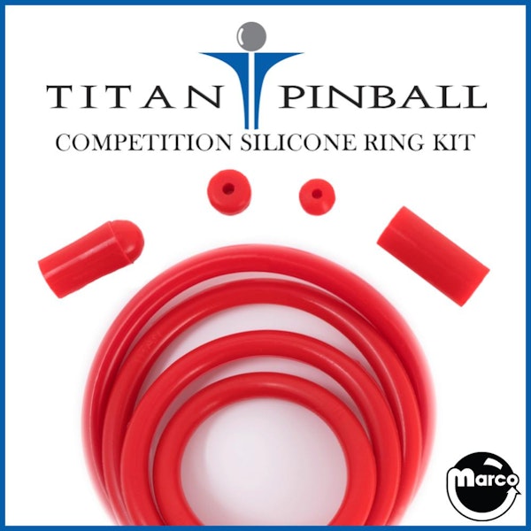 TK1171-R - CYCLONE (Williams) Titan™ Silicone Ring Kit RED - Marco ...