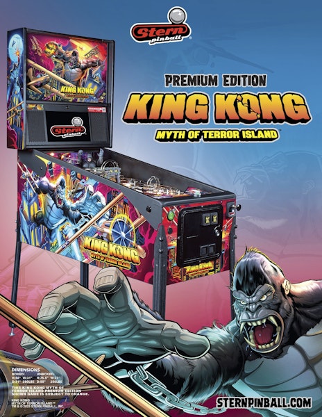 F-KINGKONG-PREMIUM - KING KONG PREMIUM (Stern) Flyer - Marco ...