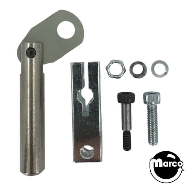 A-00429-1 - Capcom flipper crank and link - Marco Specialties Pinball Parts