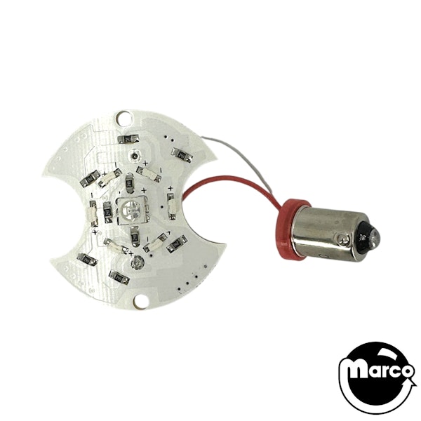 05-PB44E-R - Pop Bumper Bayonet Economy LED Pad RED - Marco Specialties ...