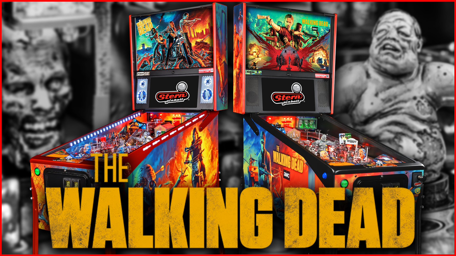 The Walking Dead Remastered by Stern Pinball