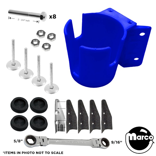 77-PBY-KIT-B - Pin-Buddy™ Combo Kit BLUE - Marco Specialties Pinball Parts