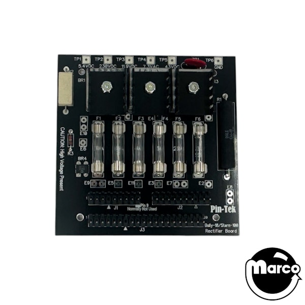 PTK-2518-18 - Pin-Tek Rectifier board Bally AS-2518-18 / Stern TA-100 C ...