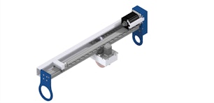 Motorized Linear & Rotary Drive for Heavy-Duty Sample Transporter