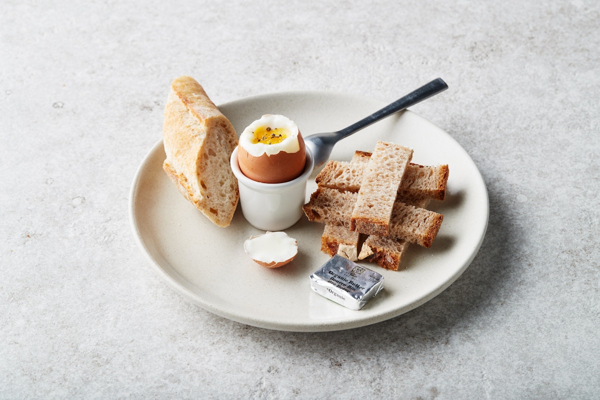 Soft Boiled Eggs - Le Pain Quotidien