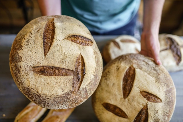 Our unique bread with only four ingredients