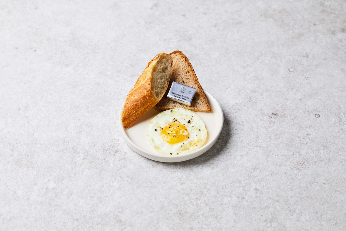 Baked eggs - Le Pain Quotidien
