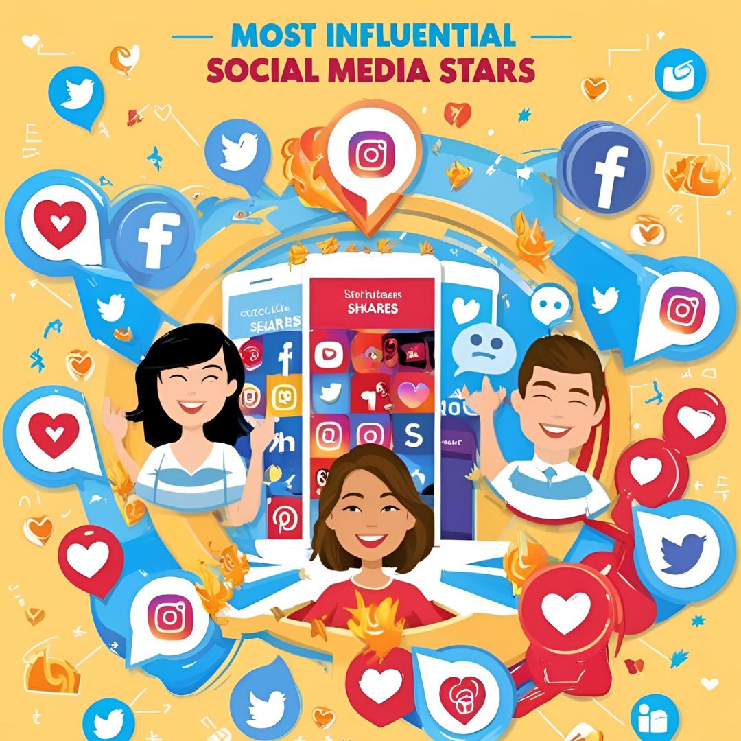 Top 10 Most Influential Social Media Stars to Follow in 2025 | Trending ...