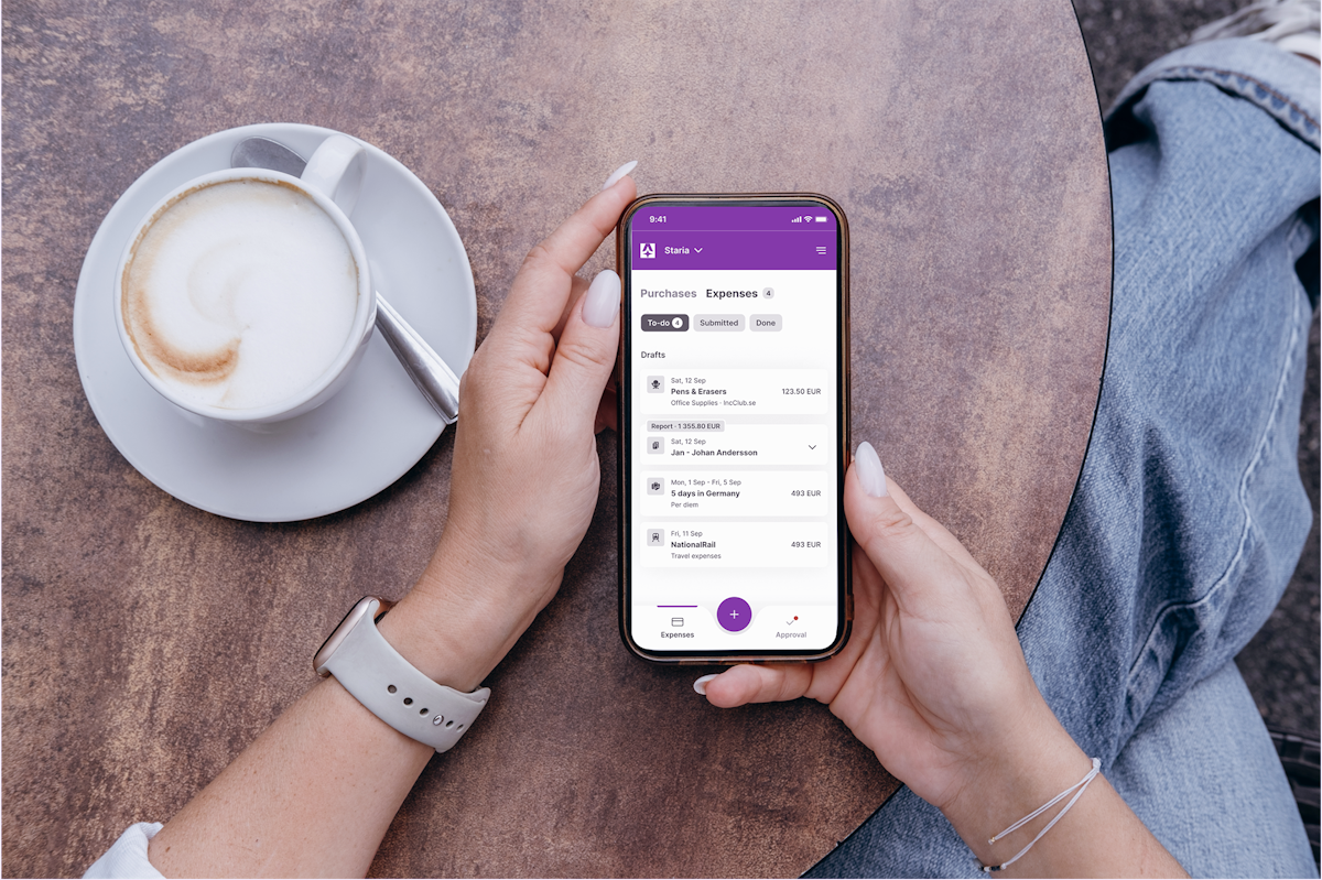 Staria Expense Management Solution