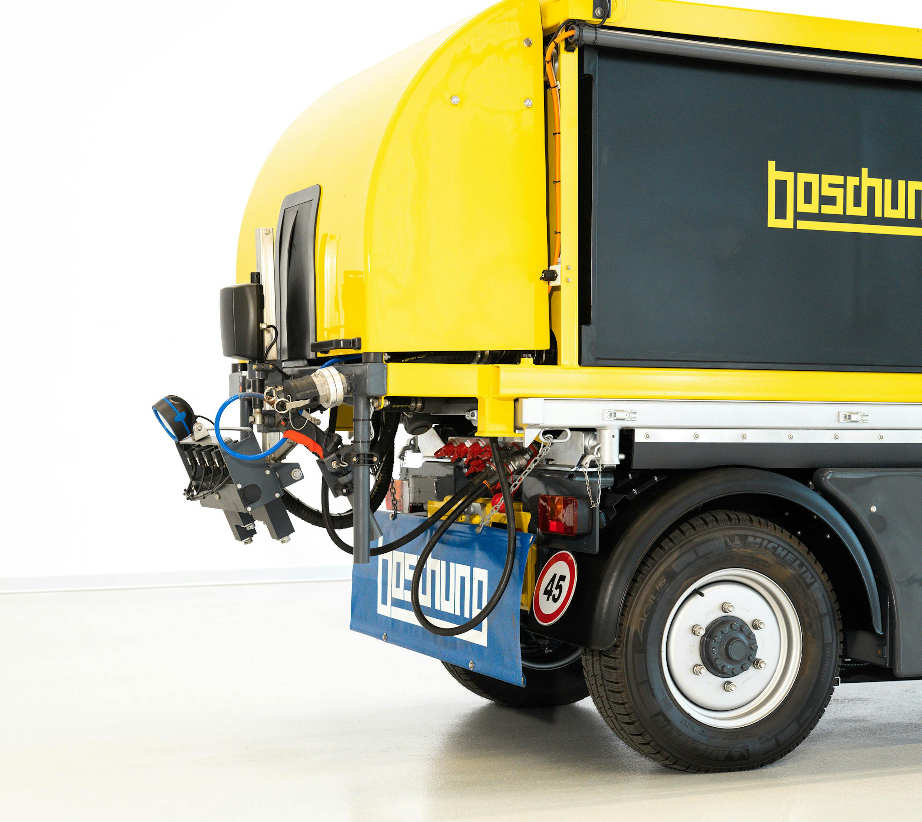 Boschung FullWet - Fully Liquid De-Icing System