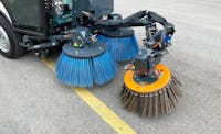 Urban-Sweeper S2.0 - Electric Street Sweeper releasing 0 (zero) emissions