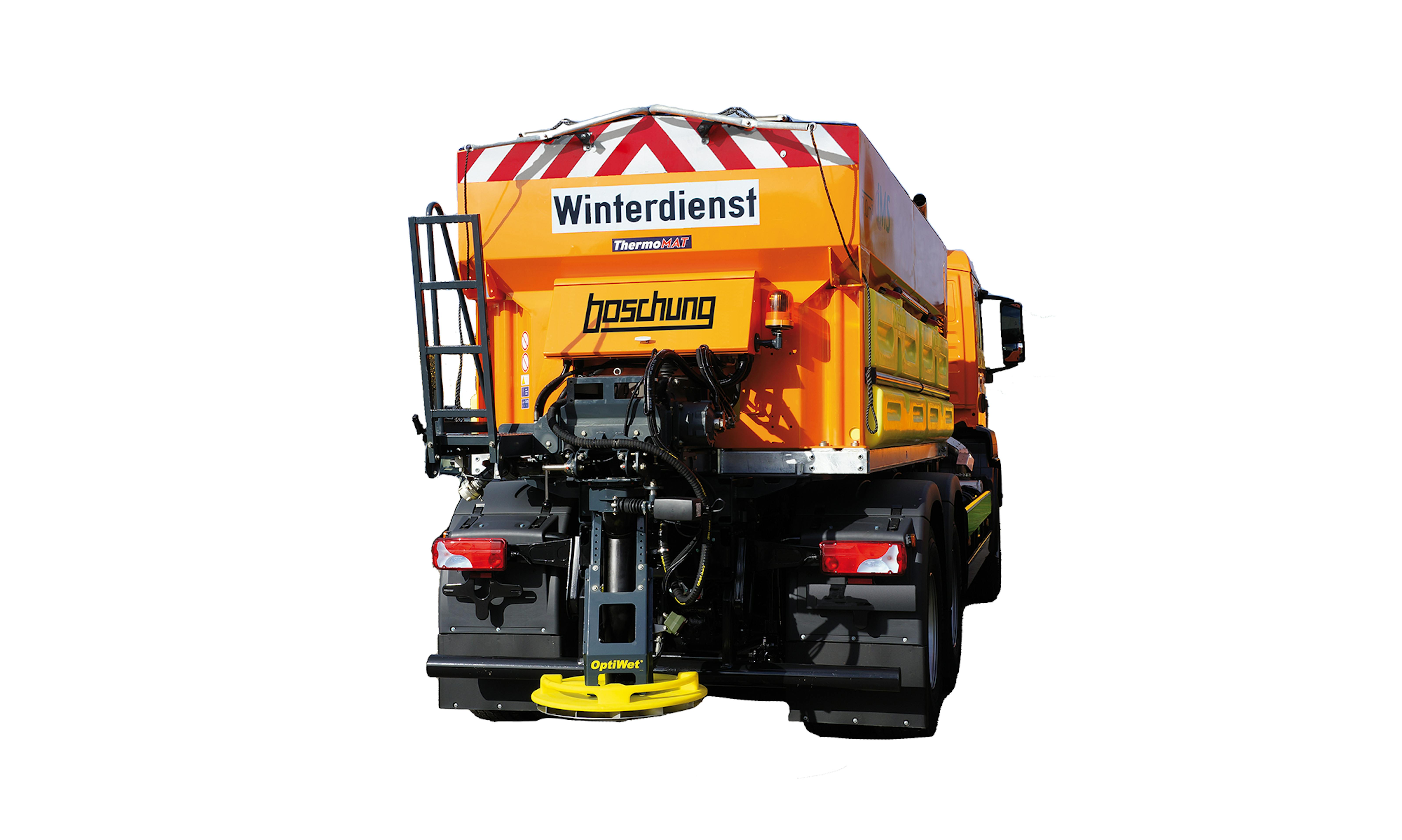 Boschung IMS B - Mobile De-Icing - Conveyor Belt Spreader