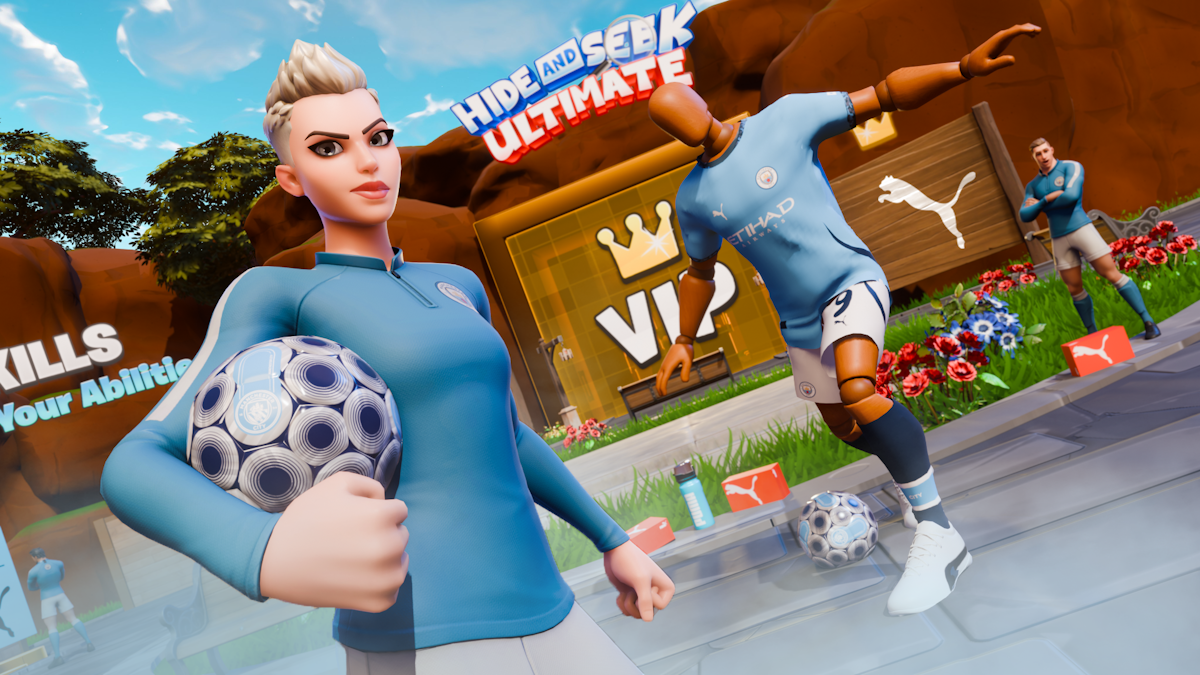 PUMA x Manchester City: Fortnite Integration