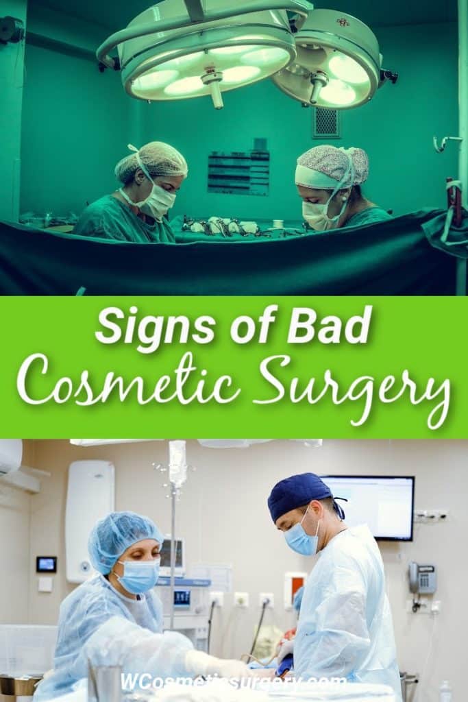 10 Signs of Bad Cosmetic Surgery - W Cosmetic Surgery®