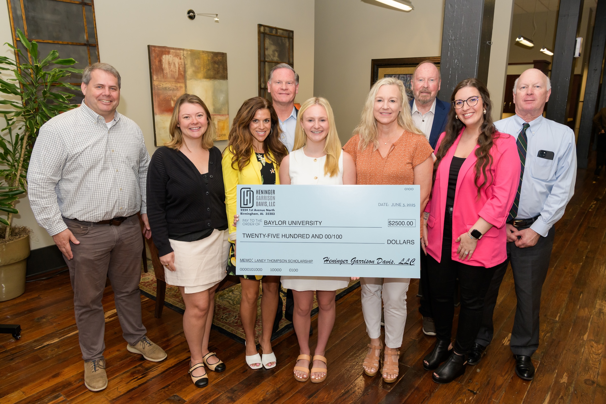 HGD Law Firm Announces Scholarship Recipient Laney Thompson | Blog ...
