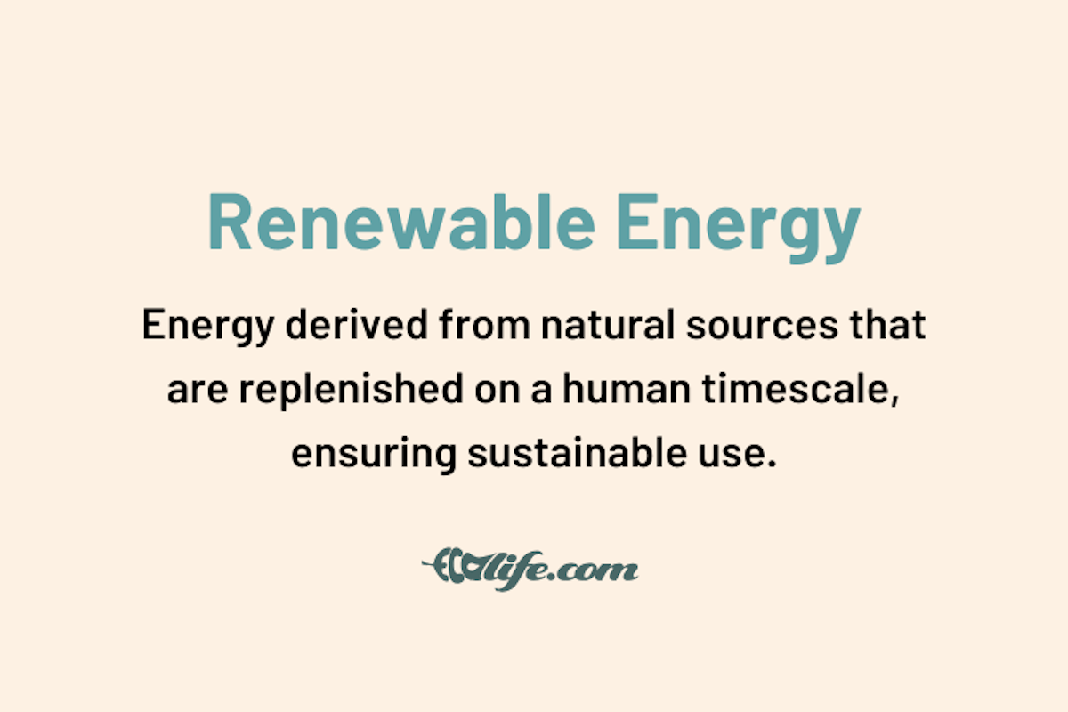 Renewable Energy: Definition, Types & More | Ecolife