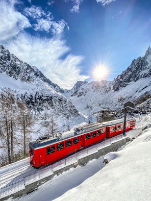 Access and map - Getting to Montenvers - Mer de Glace